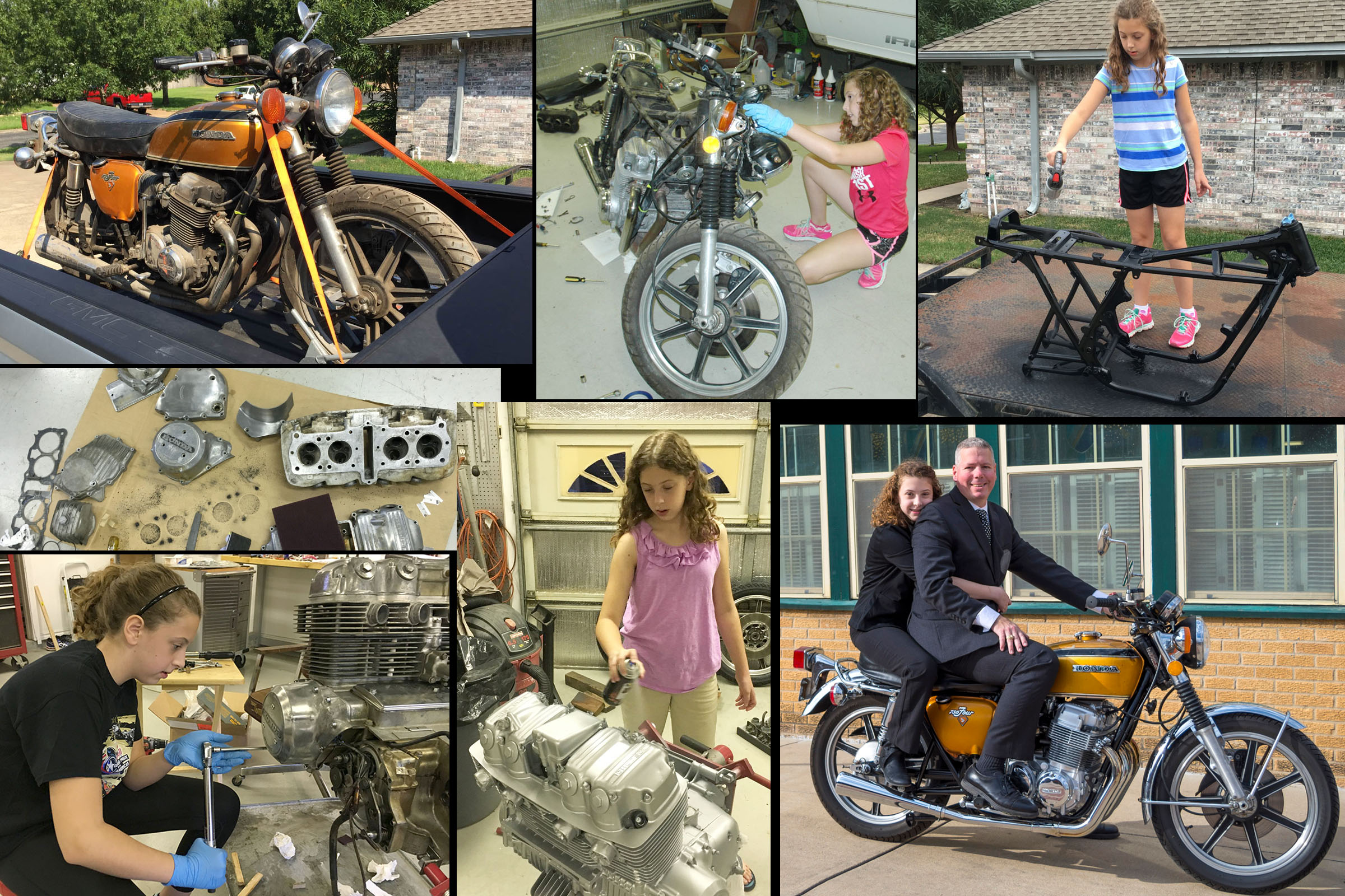 Daughter's motorcycle project – learning to wrench : r ...
